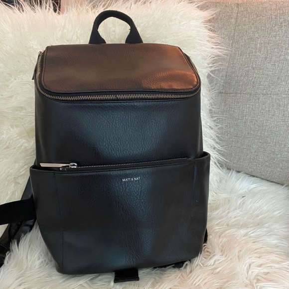 Matt & Nat | Bags | Matt And Nat Vegan Leather Backpack | Poshmark